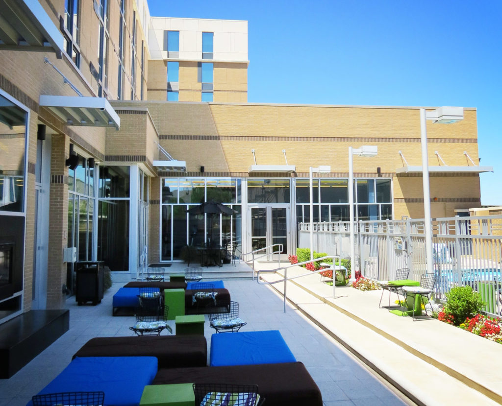 Aloft Hotel Pool Side Project | Mapes Canopies
