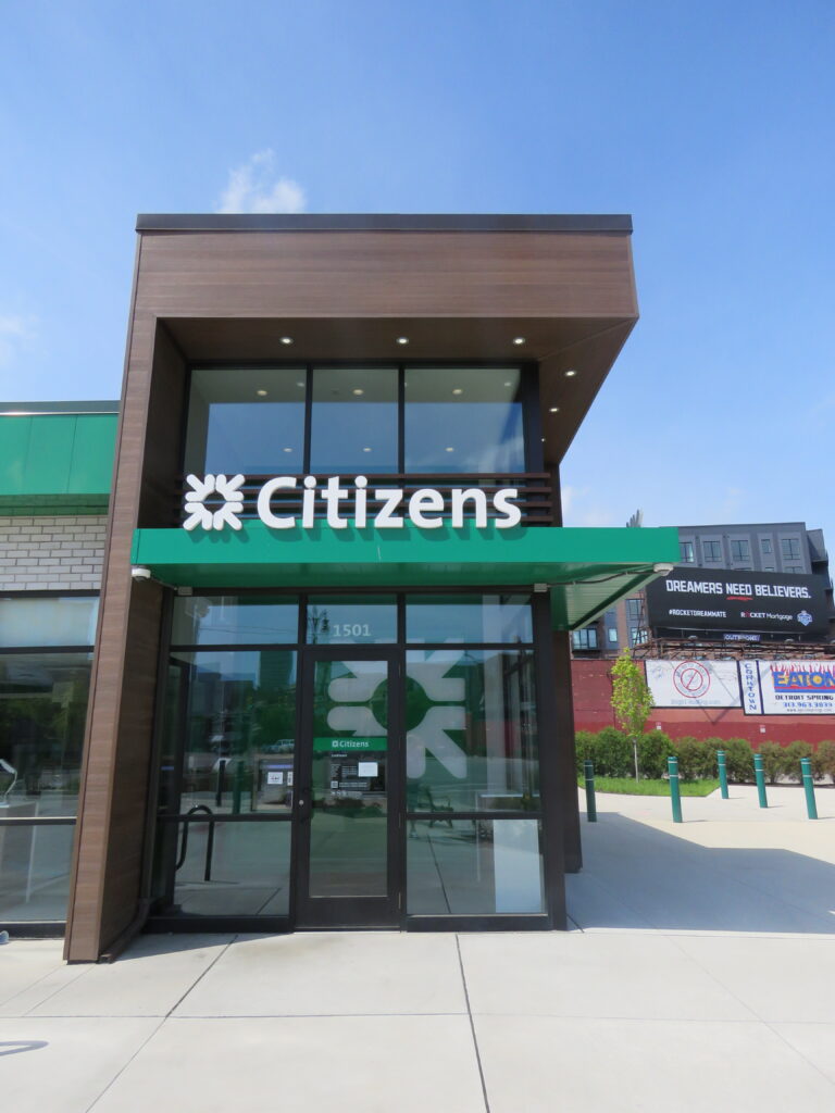 Citizens Bank | Mapes Canopies